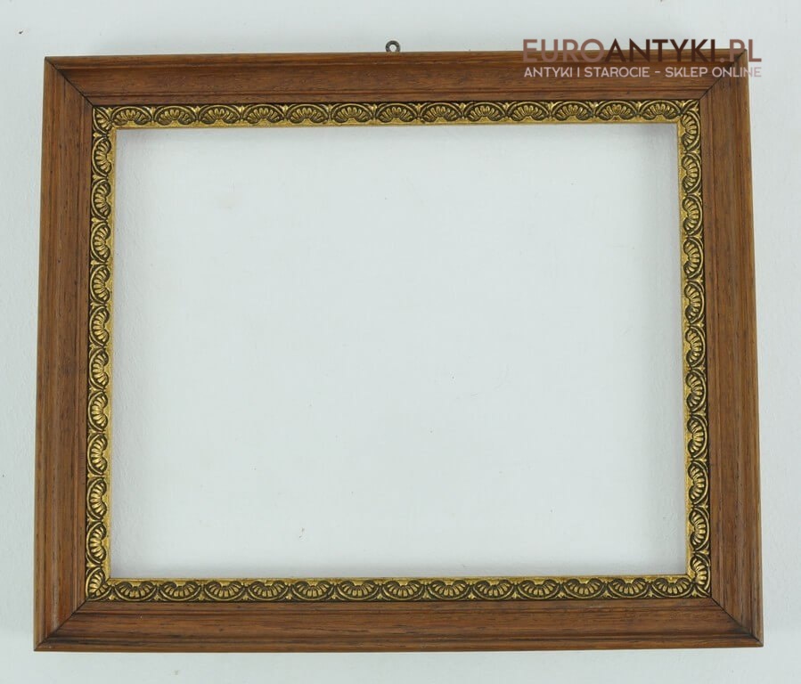 Zabytkowa ramka do obrazu. Antyk. Muzealna rama do zdjęć. - EuroAntyki